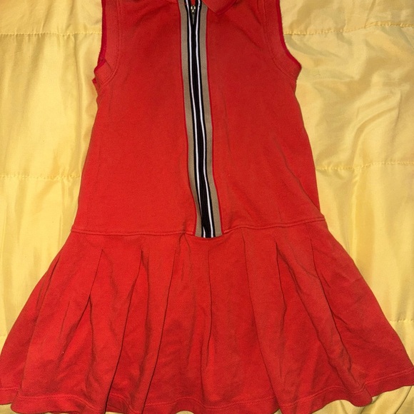 Burberry | Dresses | Burberry Red Kids Casual Dress | Poshmark